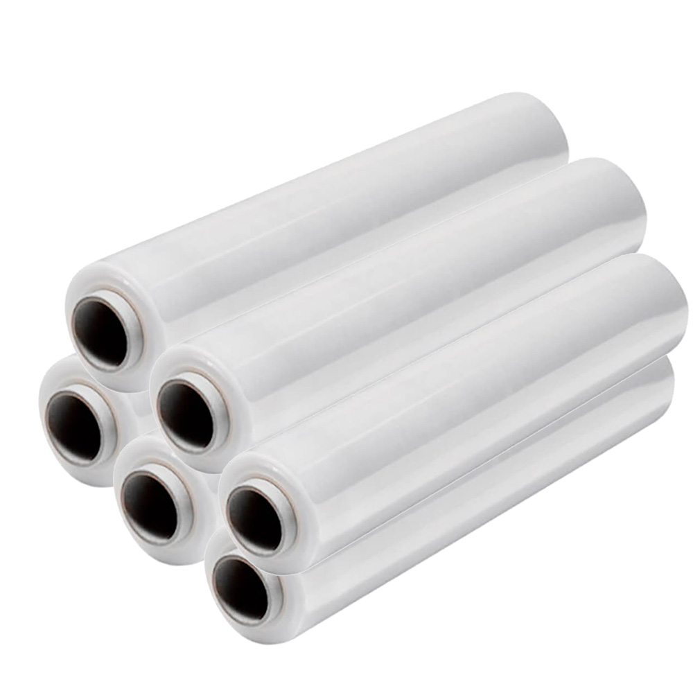 Folie Stretch Industriala 50cm x 160m, 23 microni, 6 buc/set | Office ...
