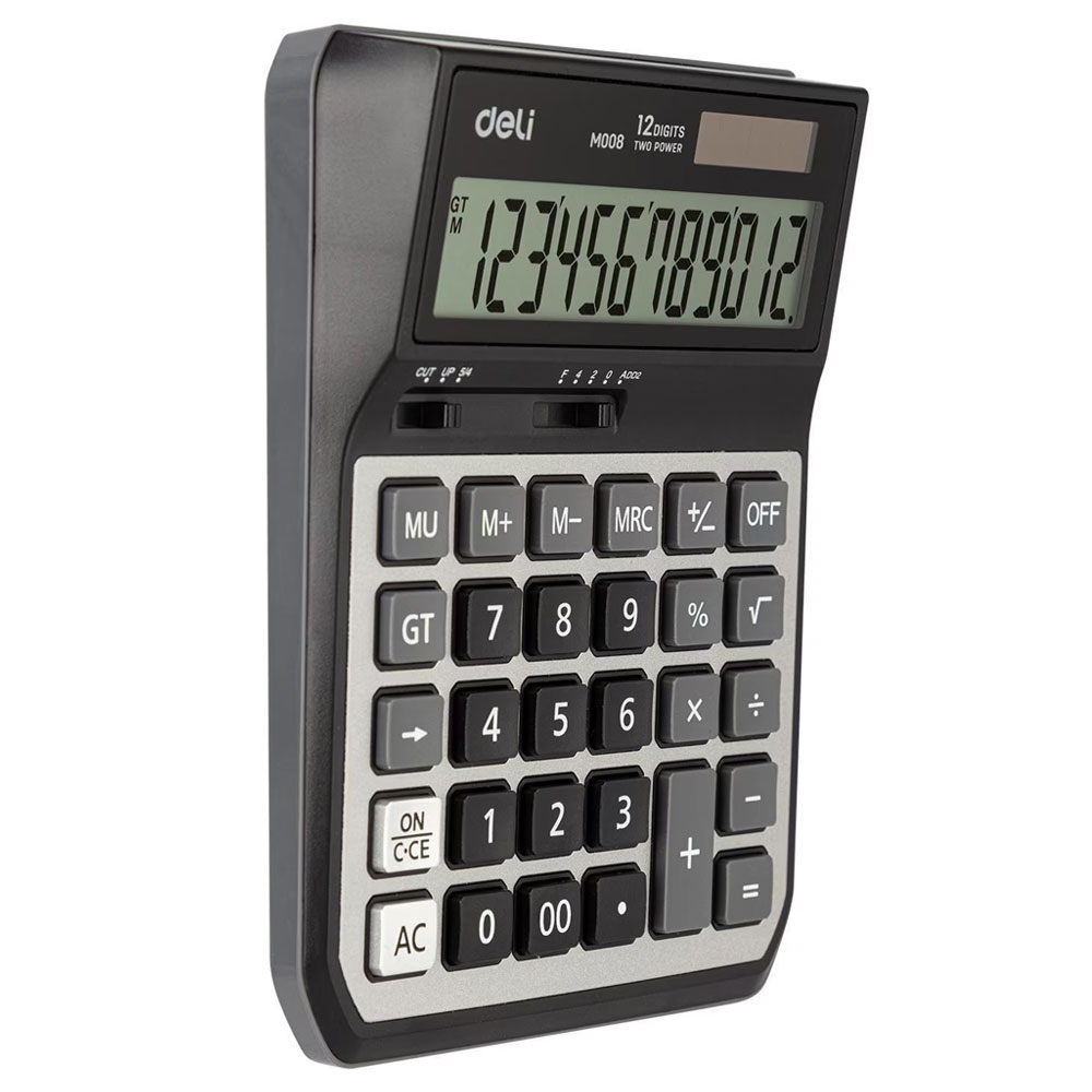 Calculator de birou cu 12 digiti DELI Clasic M00820