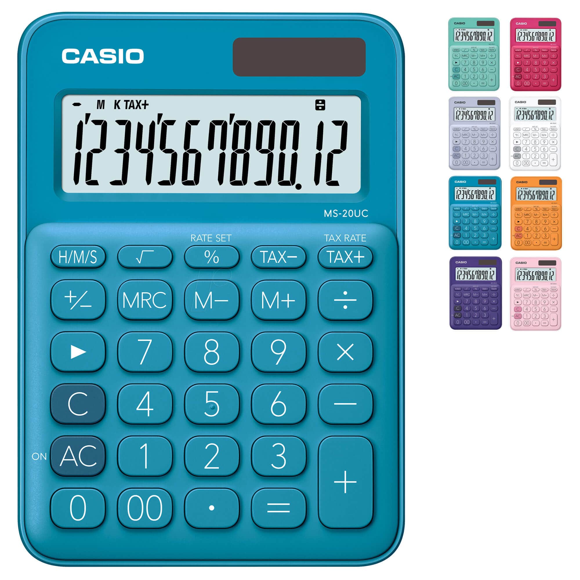 Calculator de birou cu 12 digiti CASIO MS-20UC | Office Direct