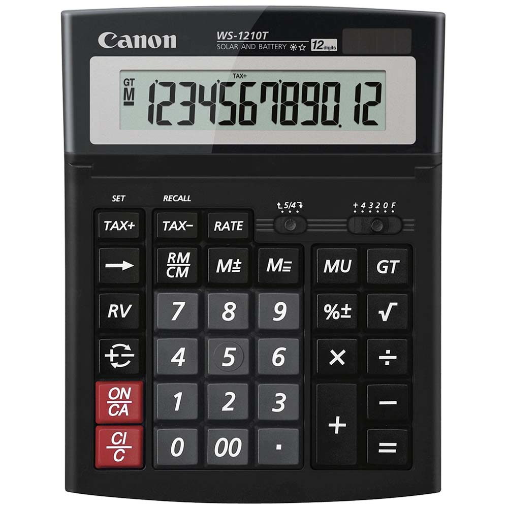 Calculator de birou cu 12 digiti CANON WS1210T