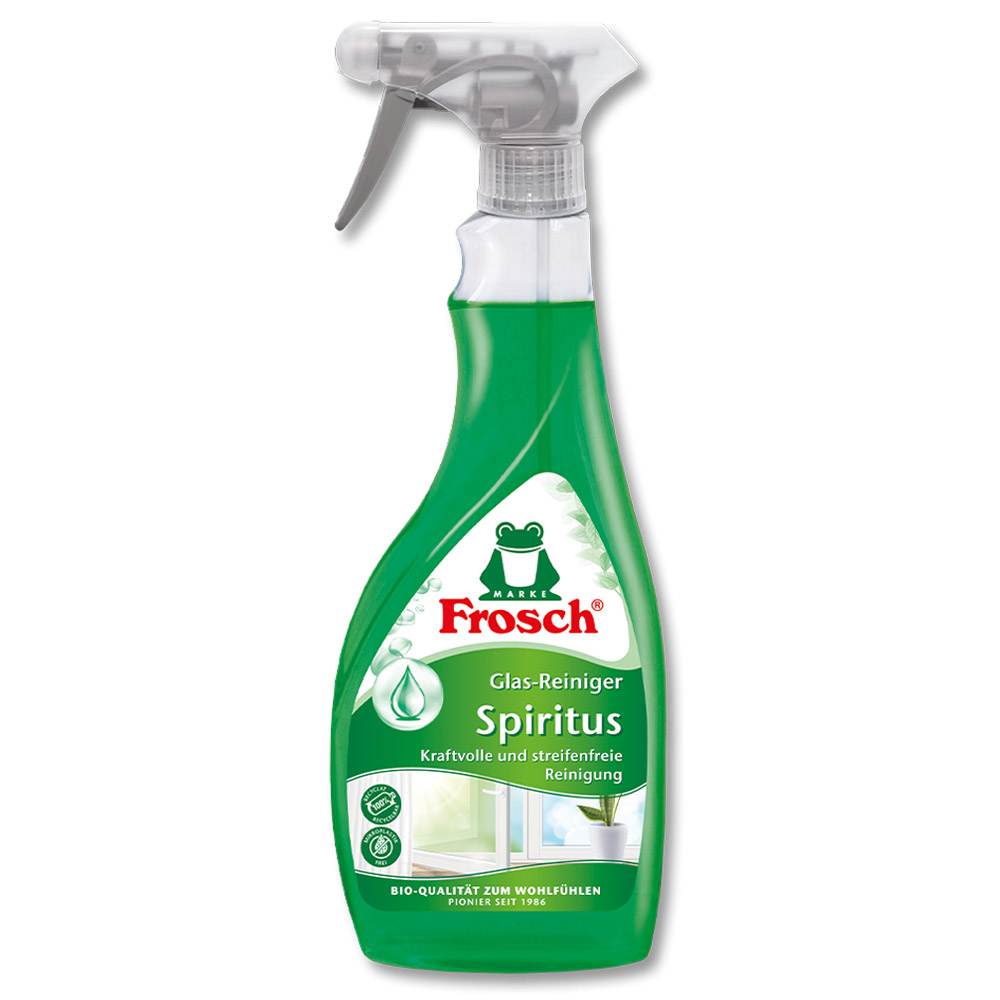 Detergent geamuri FROSCH Bio Spirit, 500 ml | Office Direct
