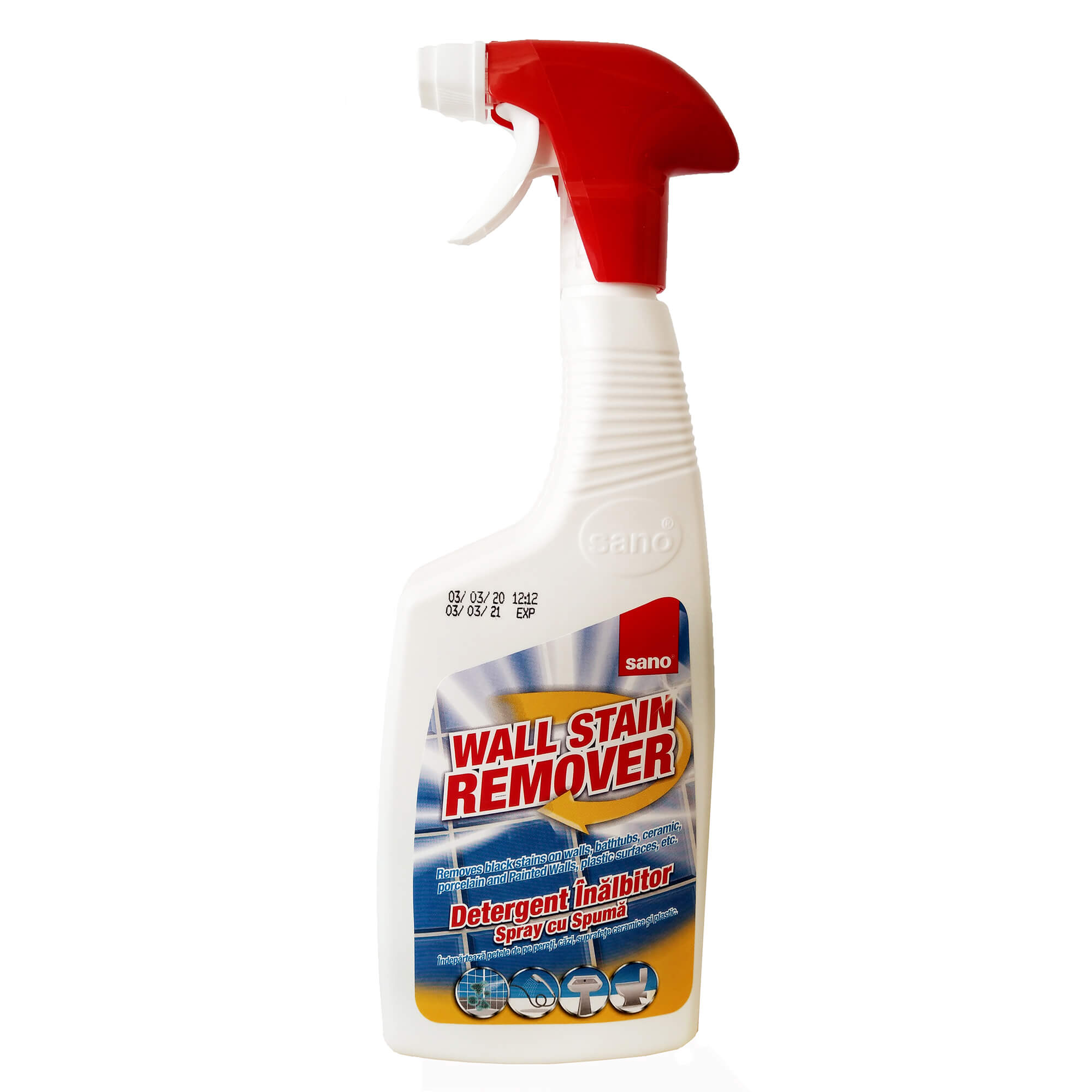 Detergent inalbitor SANO Wall Stain Remover, 750 ml | Office Direct