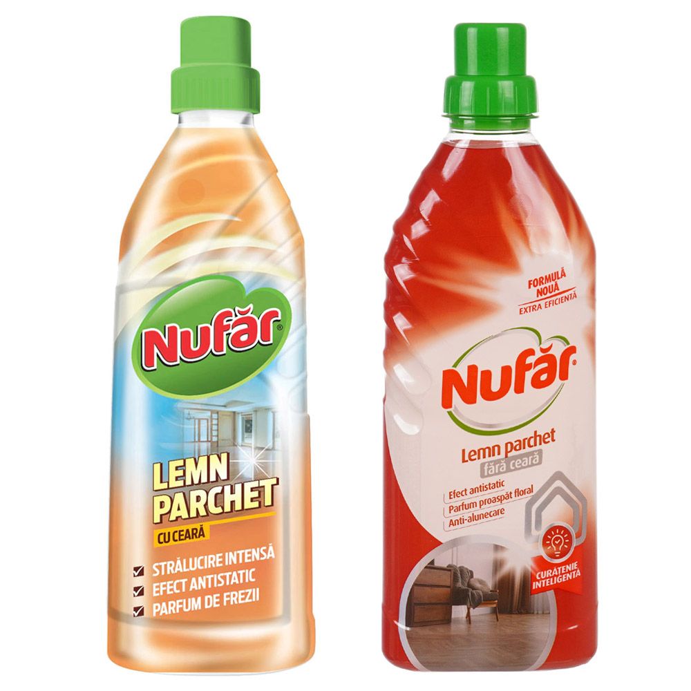 Solutie curatare lemn si parchet NUFAR, 750 ml| Office Direct