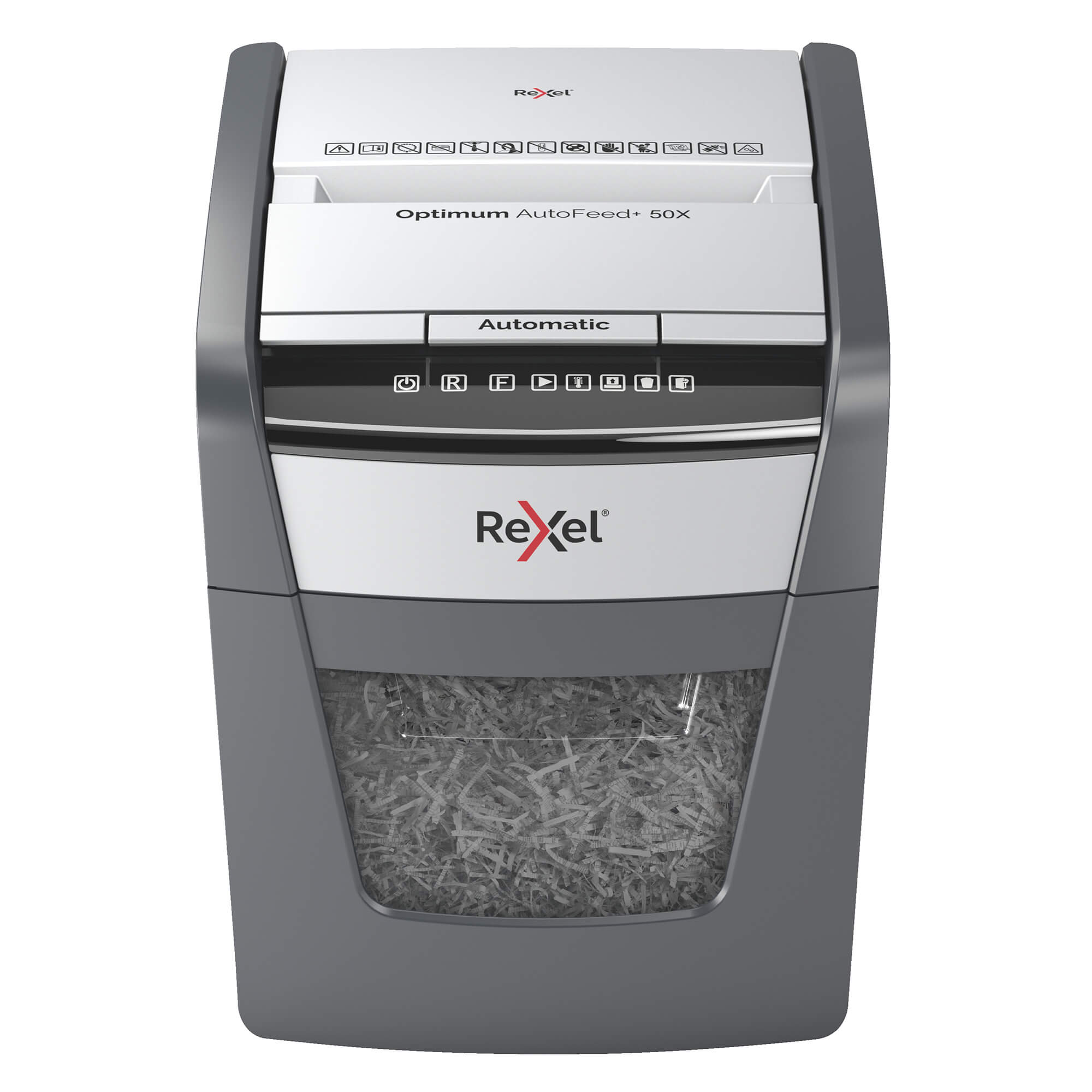 Distrugator hartie REXEL Optimum AutoFeed+ 50X – Office Direct