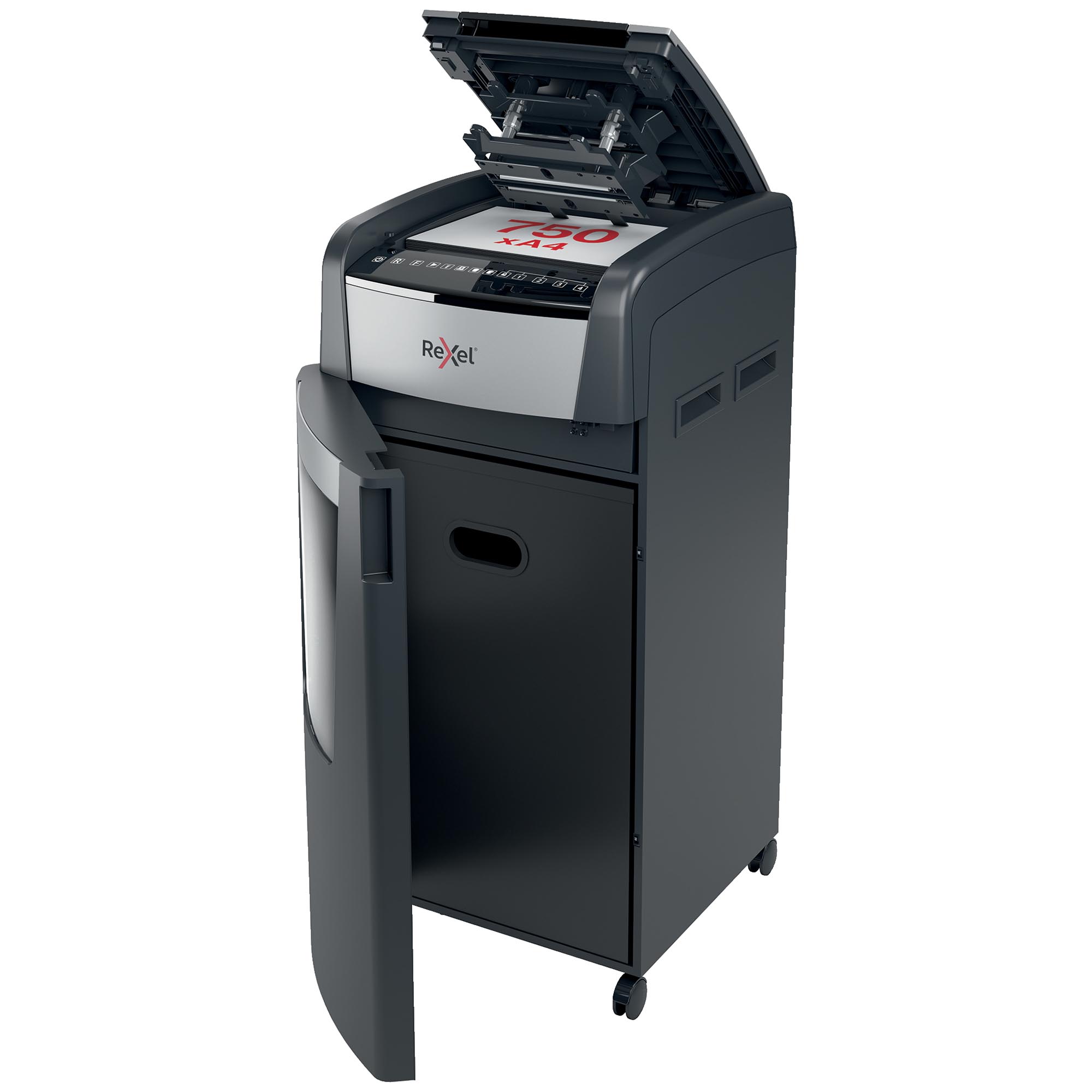 Distrugator hartie REXEL Optimum AutoFeed+ 750X – Office Direct