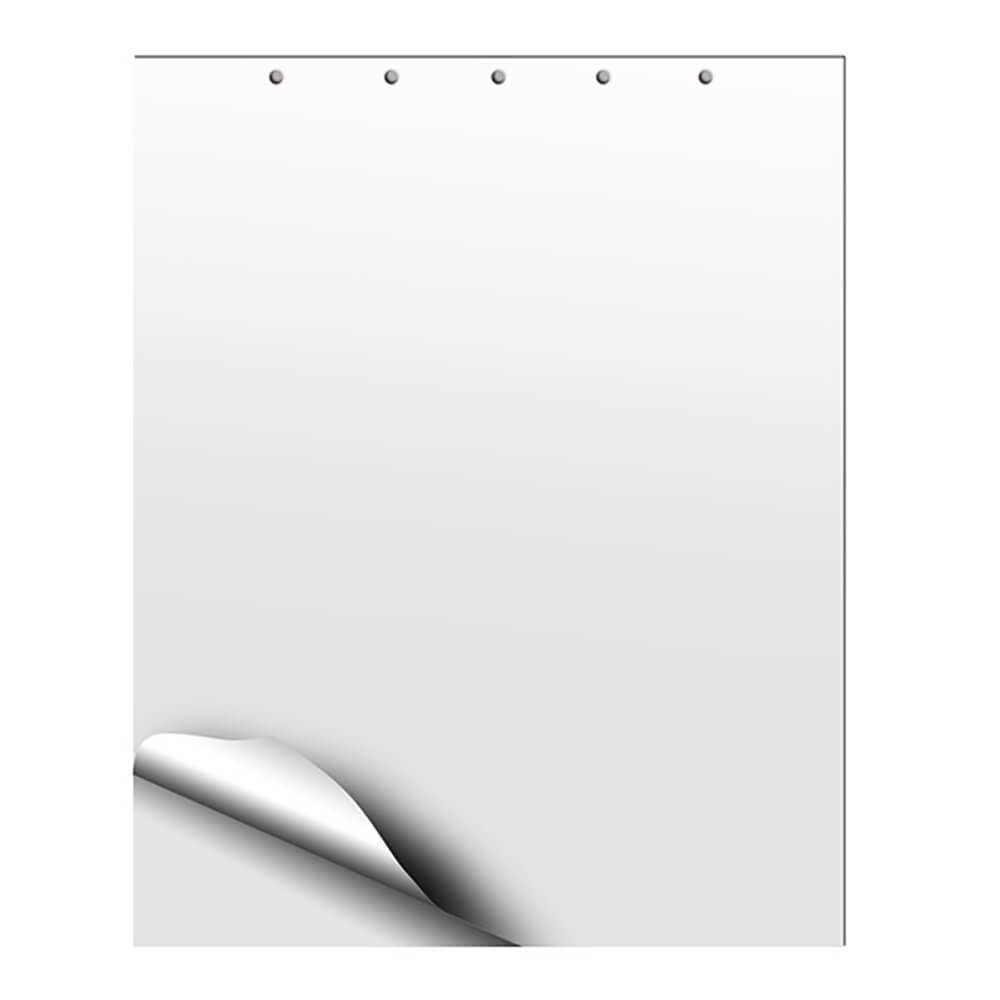 Hartie flipchart 65x100 cm, 50 coli/top, D.RECT | Office Direct