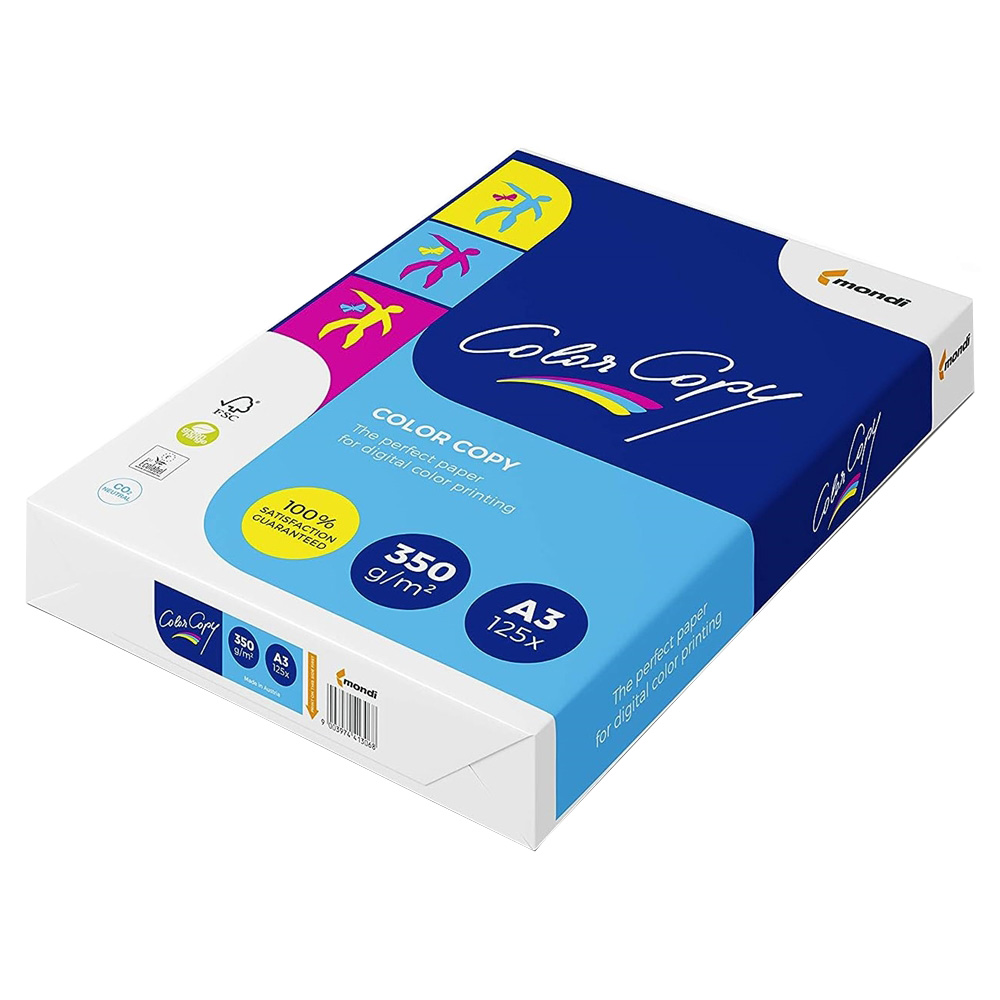 Hartie MONDI Color Copy, A3, 350 g/mp, 125 coli/top