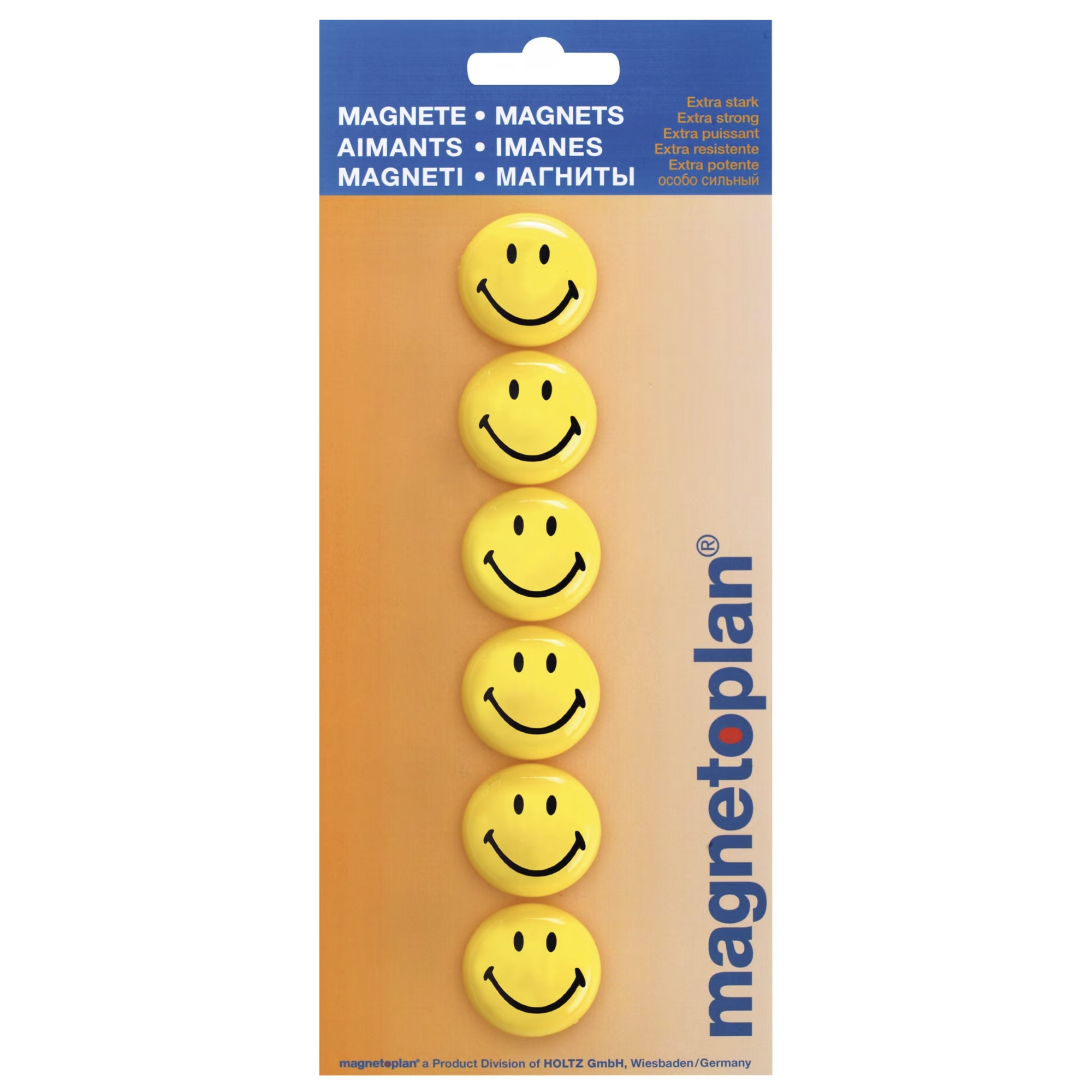 Magneti whiteboard, D 40 mm, SMILEYS - Office Direct