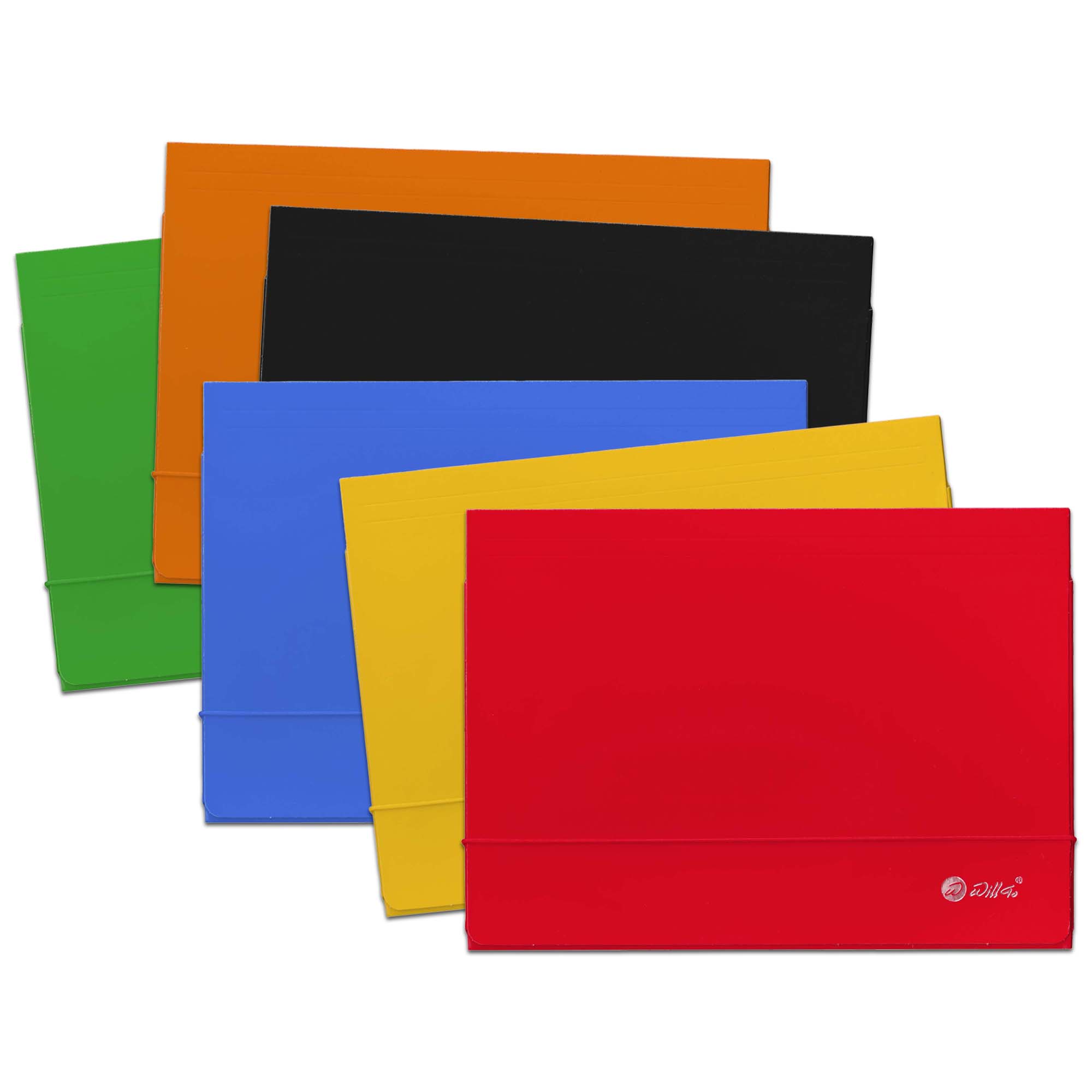Mapa din carton cu elastic, 700 g/mp, WILLGO | Office Direct