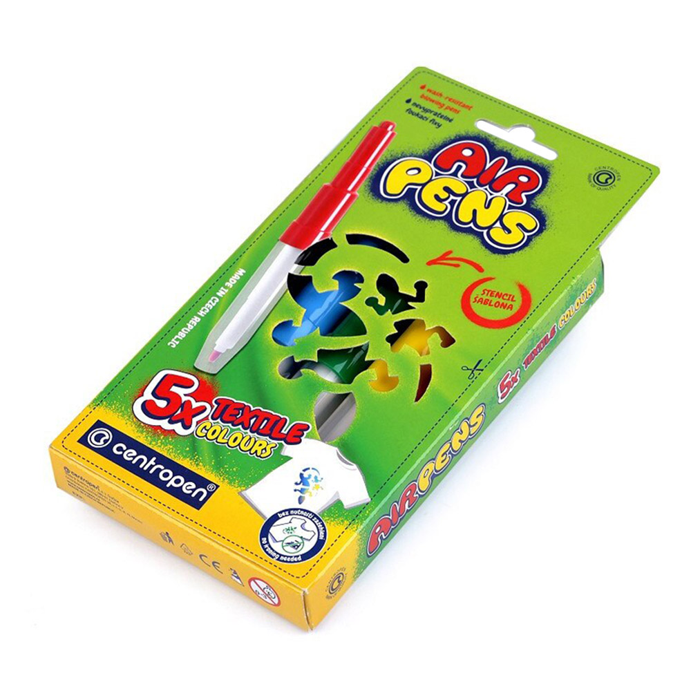 Markere textile CENTROPEN Blo Pens Textil, 6 piese | Office Direct