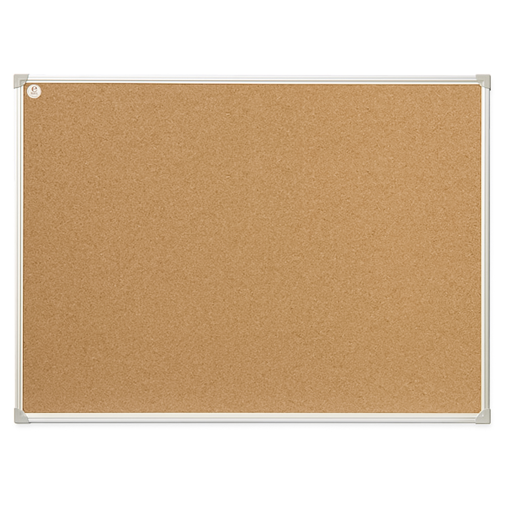 Panou pluta 100x200 cm, 2x3, rama aluminiu | Office Direct
