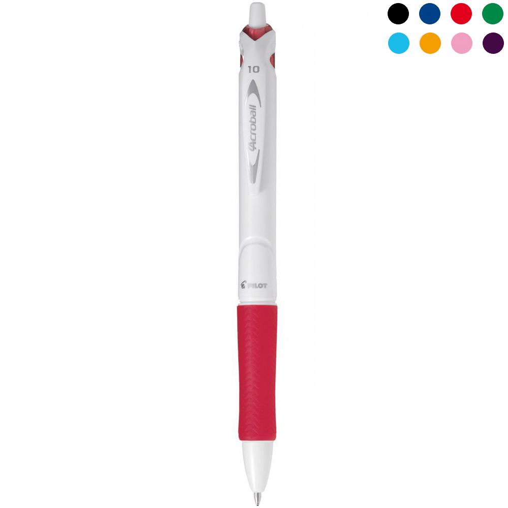 Pix cu mecanism PILOT Acroball Pure White Begreen, 1 mm | Office Direct