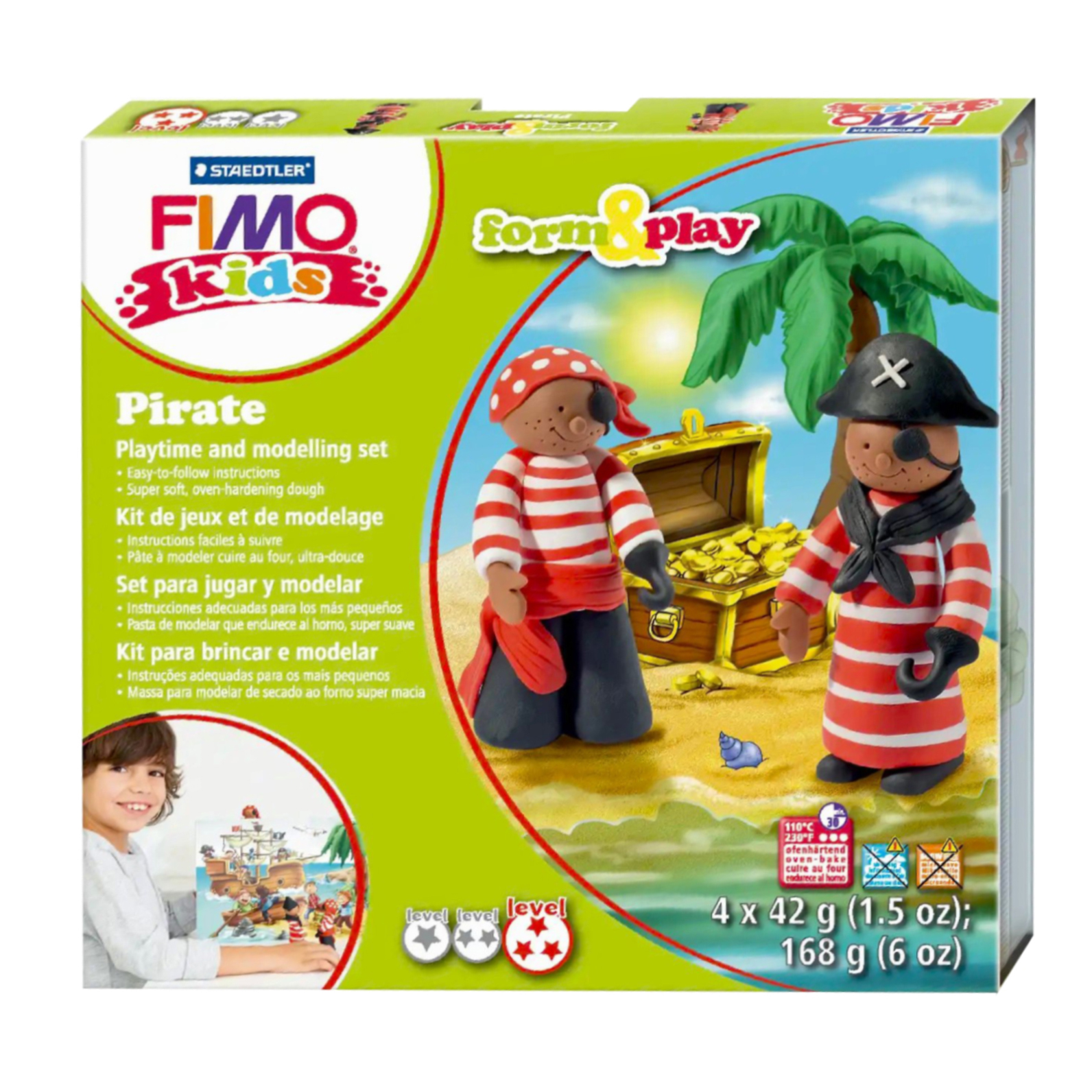 Set de modelaj FIMO Kids Pirate