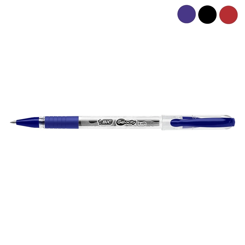 Roller cu gel 0.5 mm, BIC Gel-ocity Stic
