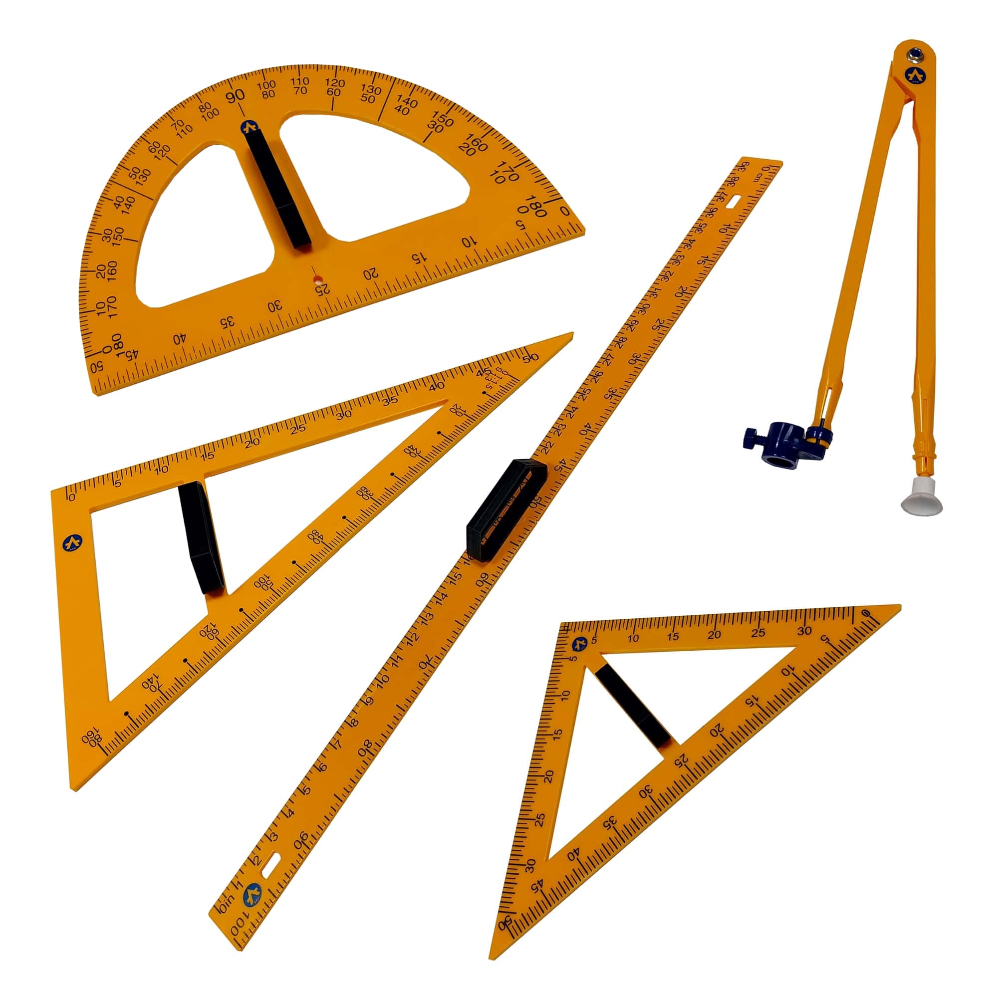 Trusa geometrie pentru tabla scolara ARK