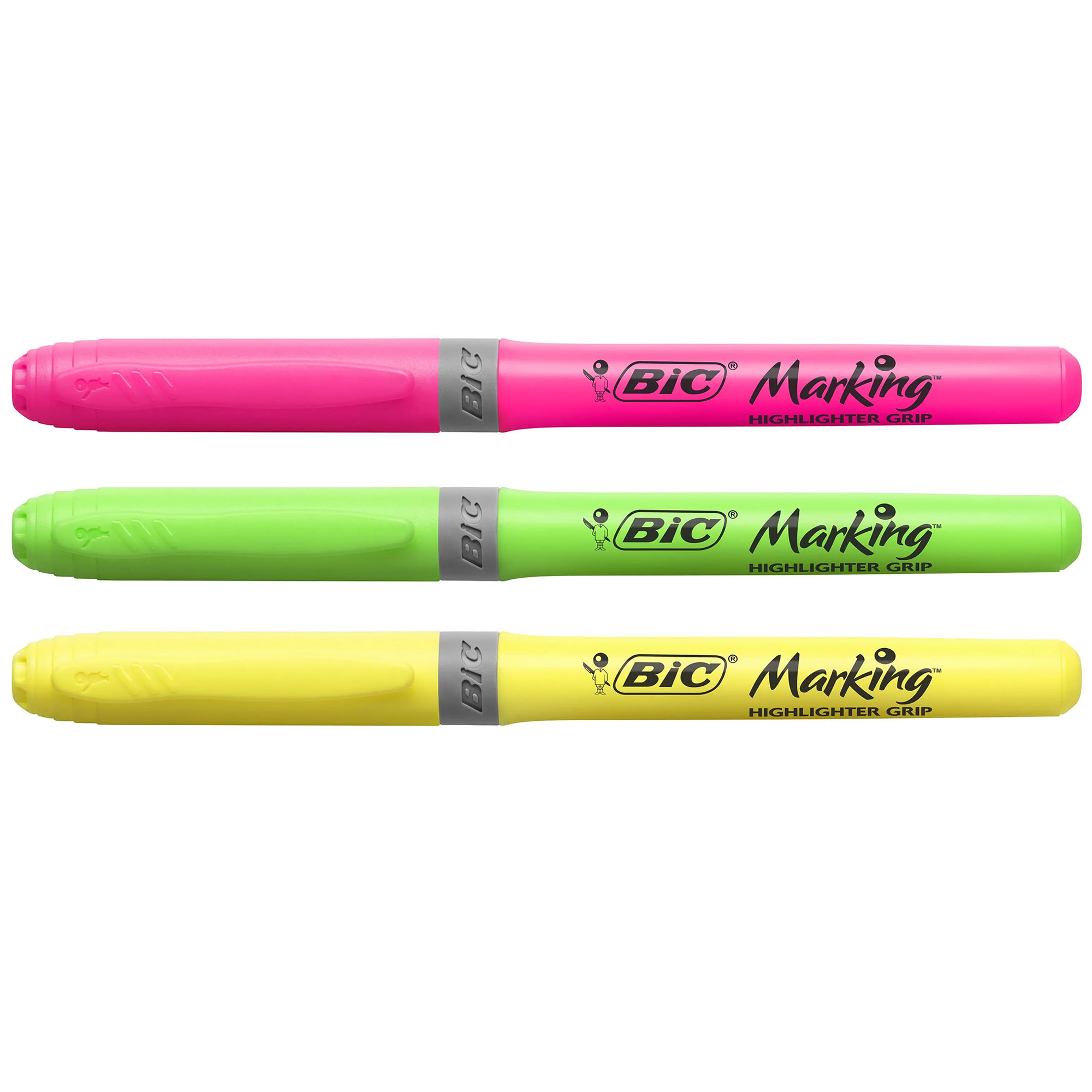 Textmarker BIC Highlighter Grip | Office Direct