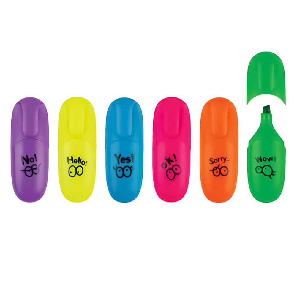 Textmarker mini, culori neon CENTRUM | Office Direct